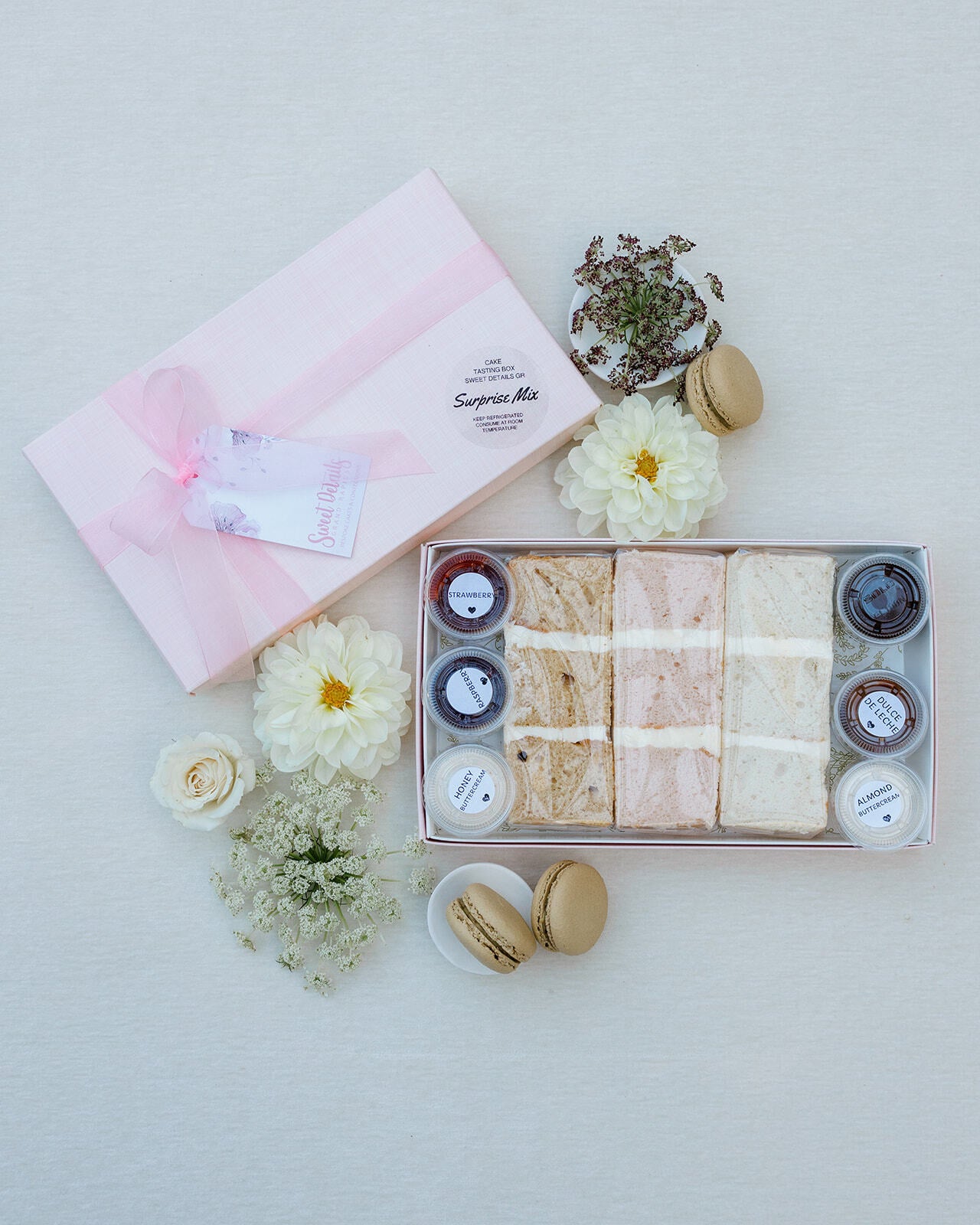 Cake Tasting Sampler Box | Sweet Details GR